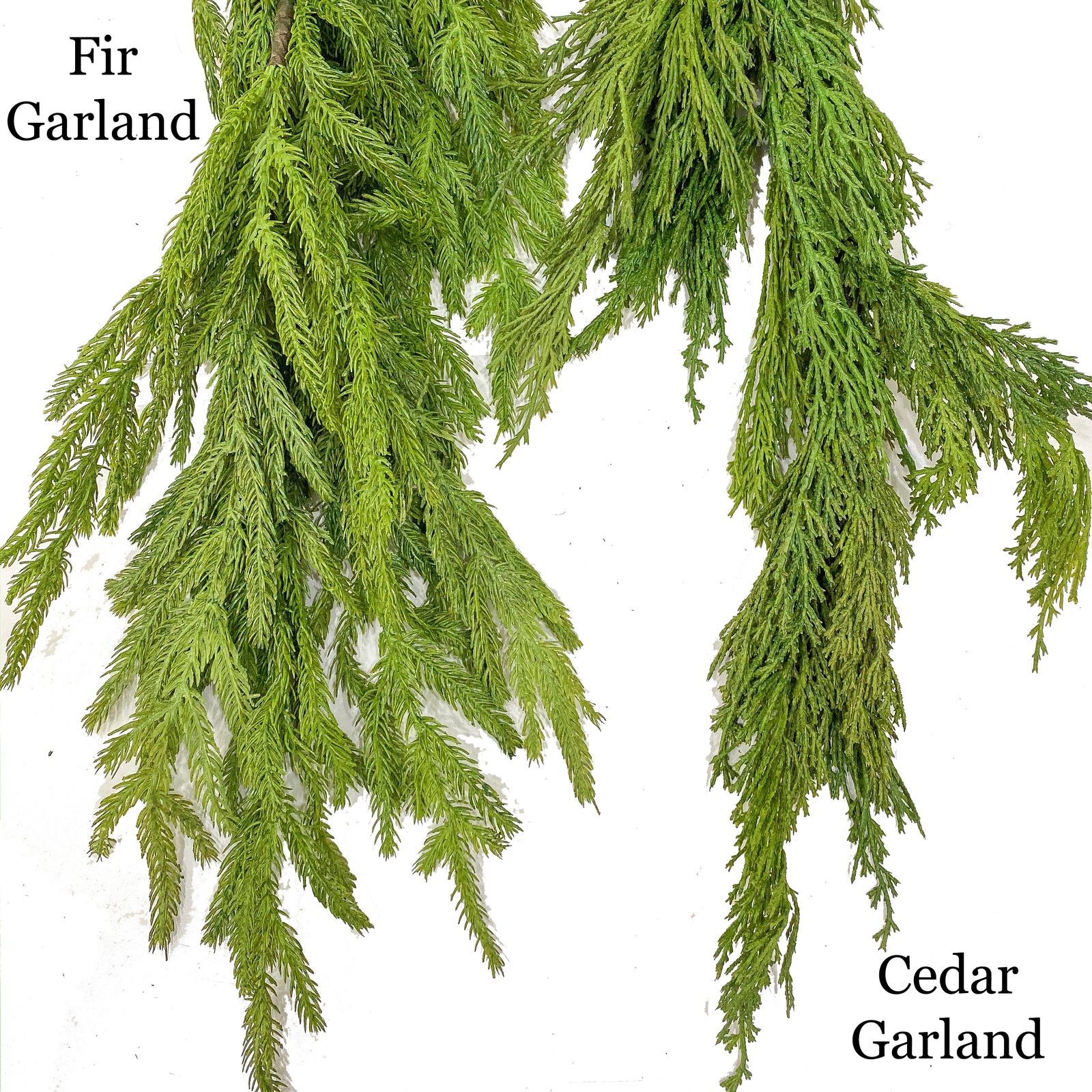 6 Foot Fir Evergreen Christmas Garland